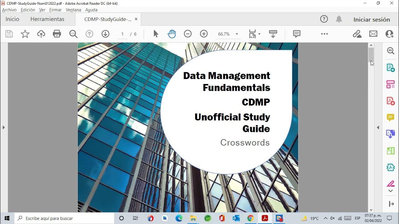 Data Management Fundamentals CDMP Unofficial Study Guide Crosswords - YouTube