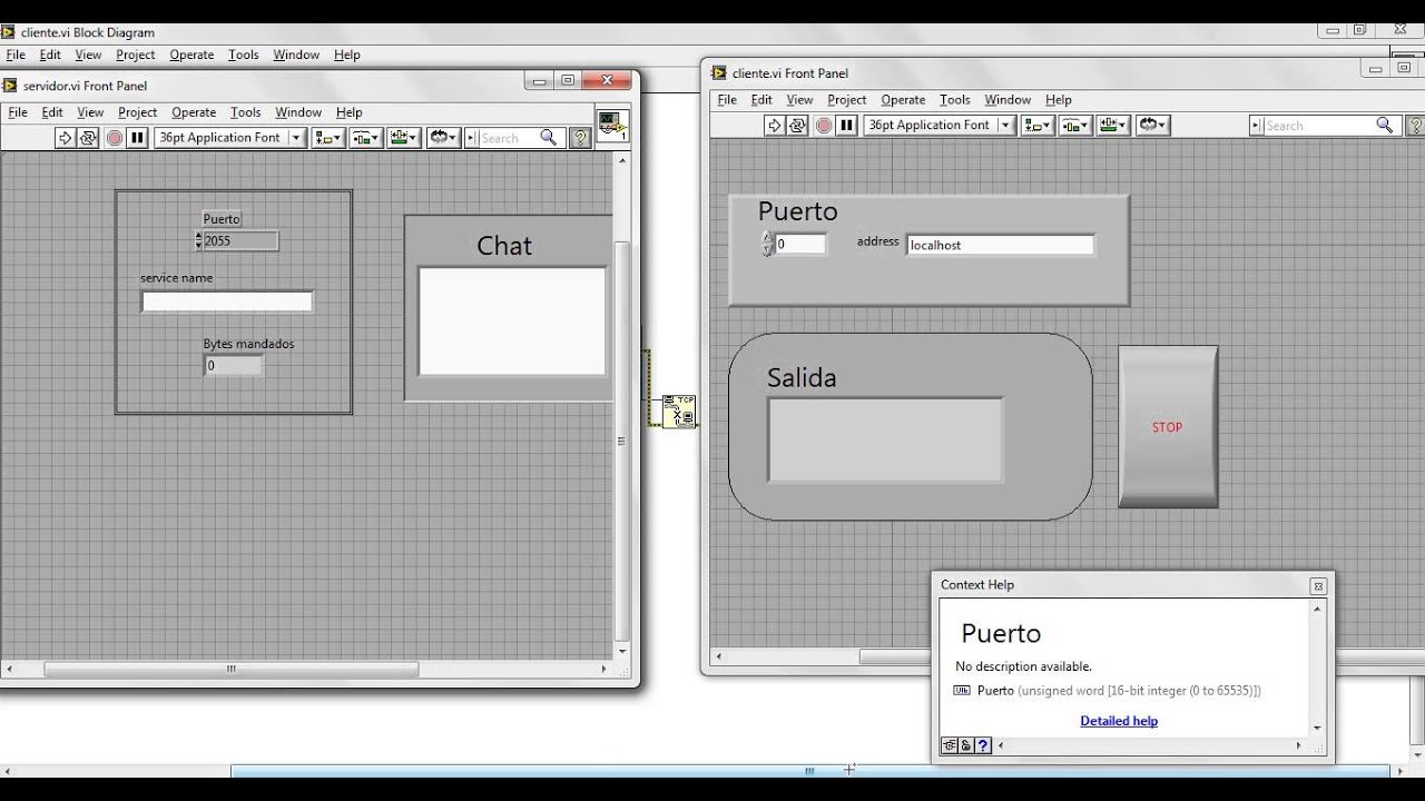 Protocolo Tcp Ip Con Labview Youtube