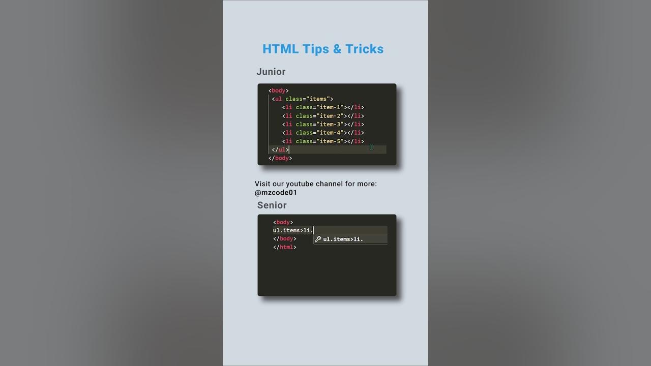 HTML Tips and Tricks #html #css #coding #shorts #webdesign #cssshorts #viral #short - YouTube