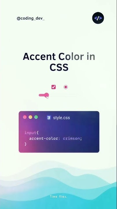 Accent Color in CSS #shorts #short #freelancing #Freelancersobuz #html5 #css - YouTube