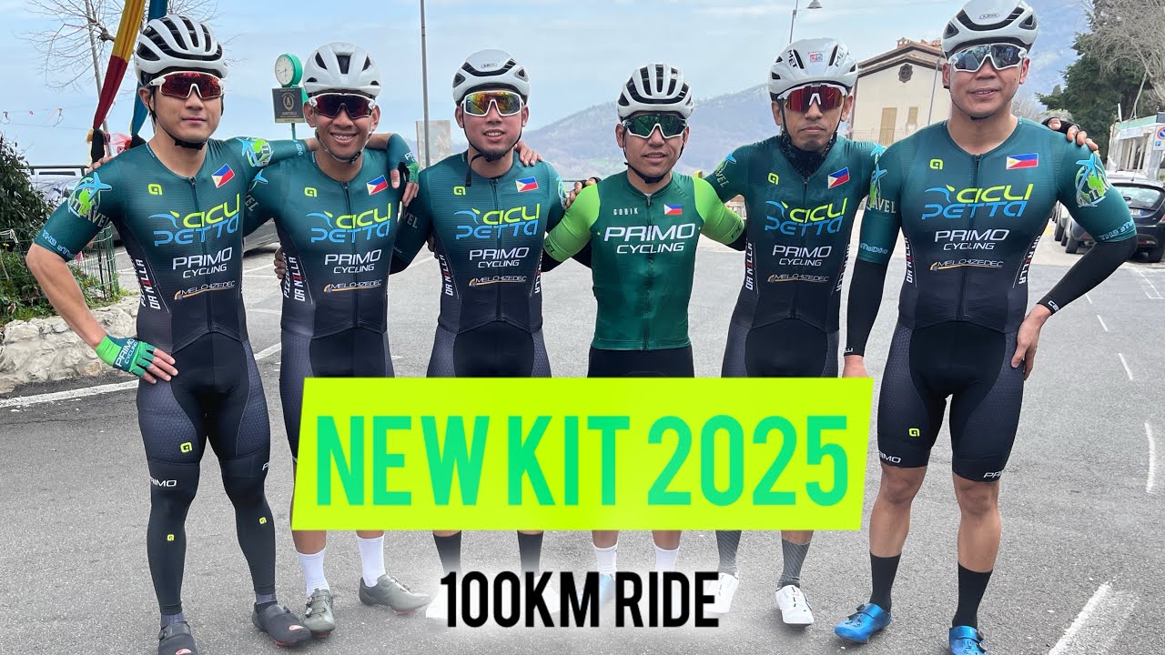 Training ride with the boys | New kit 2025 | Pinoy Cycling - YouTube