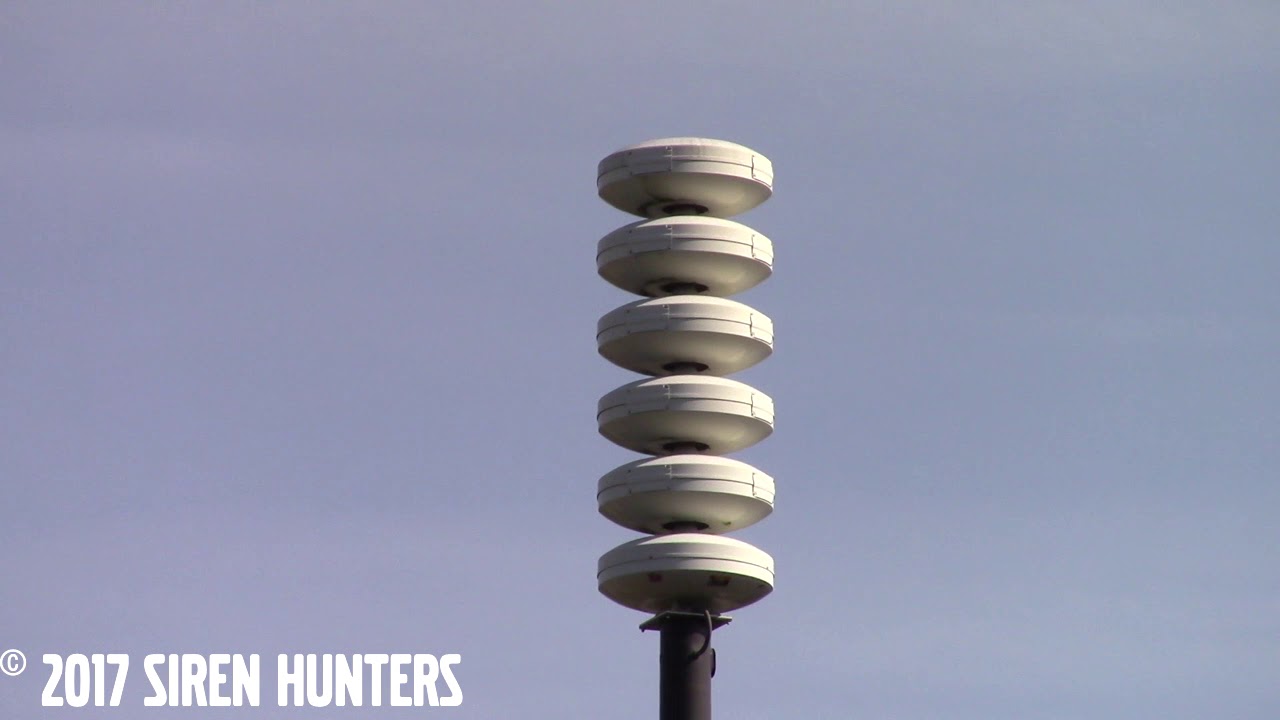 Federal Signal Modulator 5020 Alert Blasts and Voice, Ames IA - YouTube