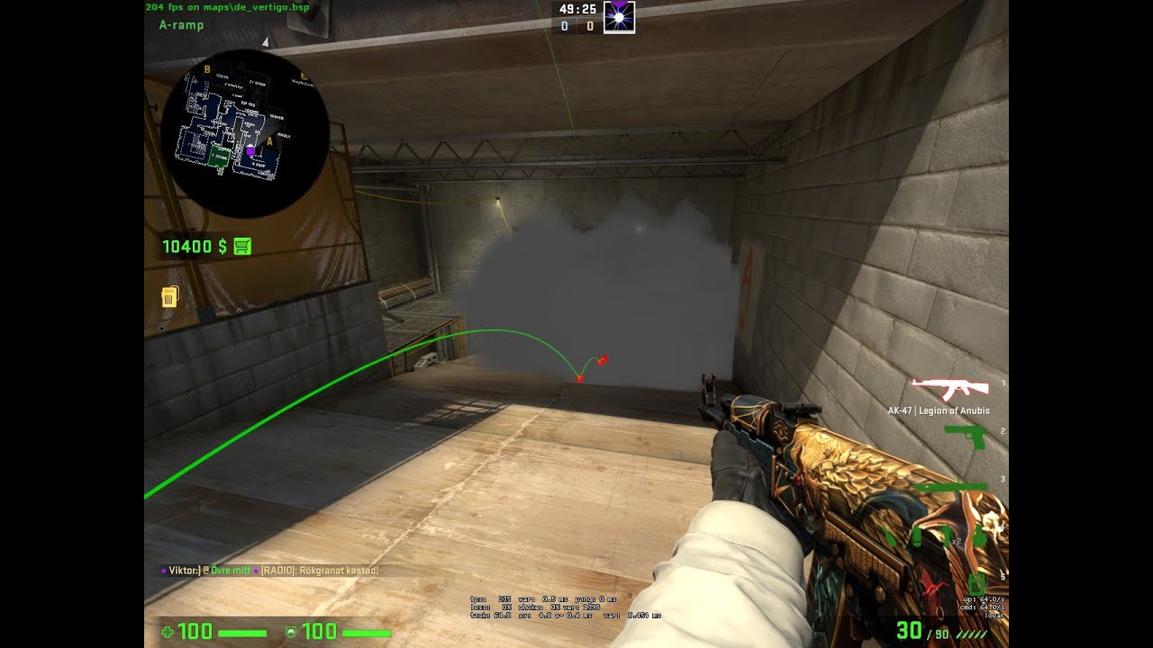 Vertigo A Ramp Smoke 128/64 Tick - YouTube