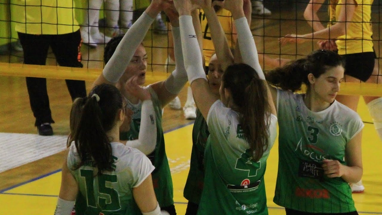 2η Αγ. ΠΡΩΤΑΘΛΗΜΑ Κ20 ΝΕΑΝΙΔΩΝ ΑΡΗΣ - ΕΛΠΙΣ 3-0!!! (2ο Σετ) - YouTube