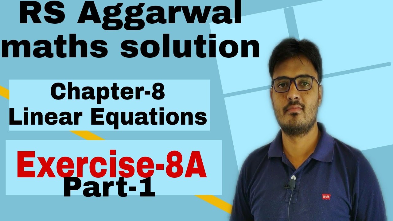 exercise 8a class 8 rs aggarwal|class 8 exercise 8a rs aggarwal|ex 8a ...
