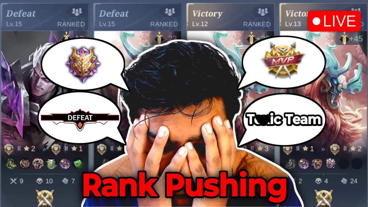 Road to Mythic | Moba 5v5 | Mobile legends bang bang | India | Hindi ...