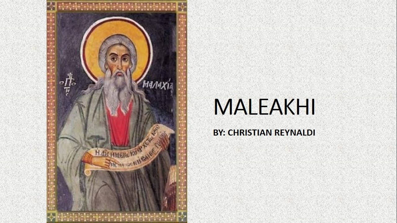 Pengantar terhadap kitab Maleakhi - YouTube