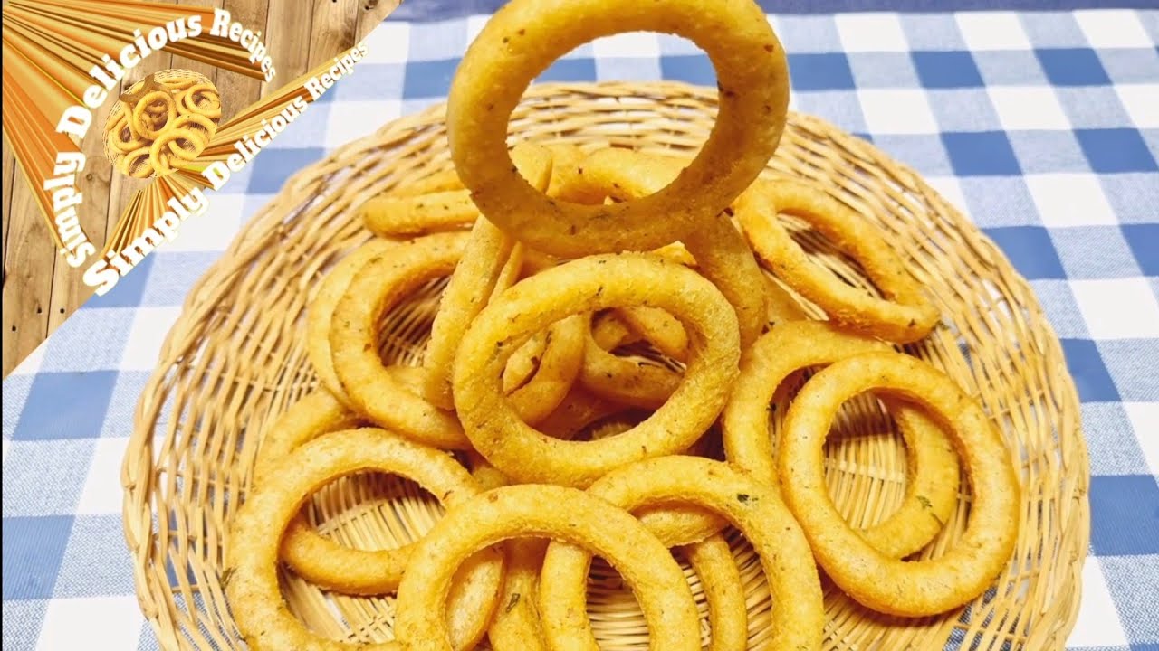 When You Have 2 Potatoes، Make These Crispy Potato Rings Potato Snacks ...