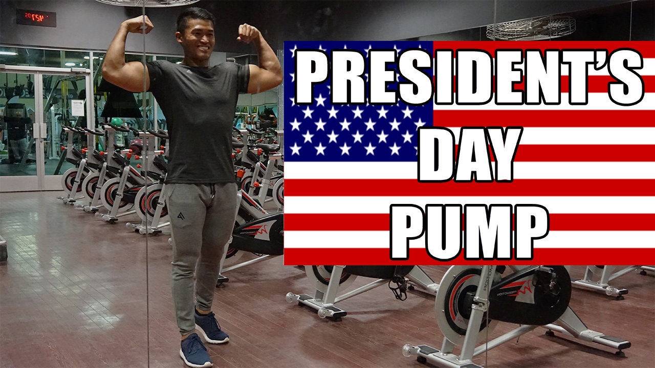 PRESIDENT'S DAY PUMP | WORKOUT COMMENTARY - YouTube