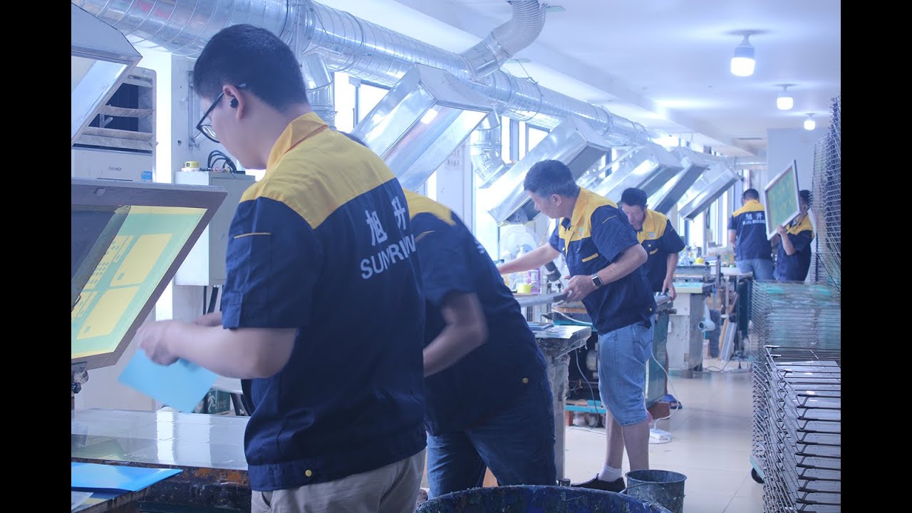 Factory Tour at Sun Rising Membrane Switch - YouTube