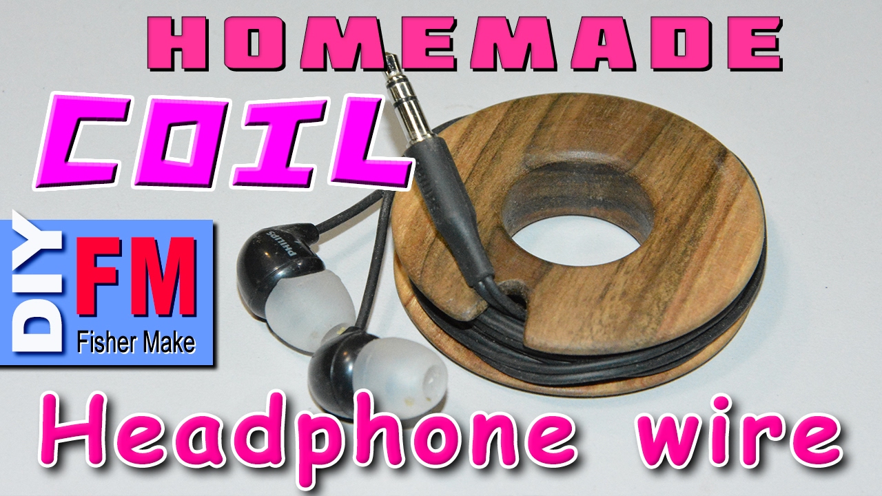Homemade COIL HEADPHONE WIRE - YouTube