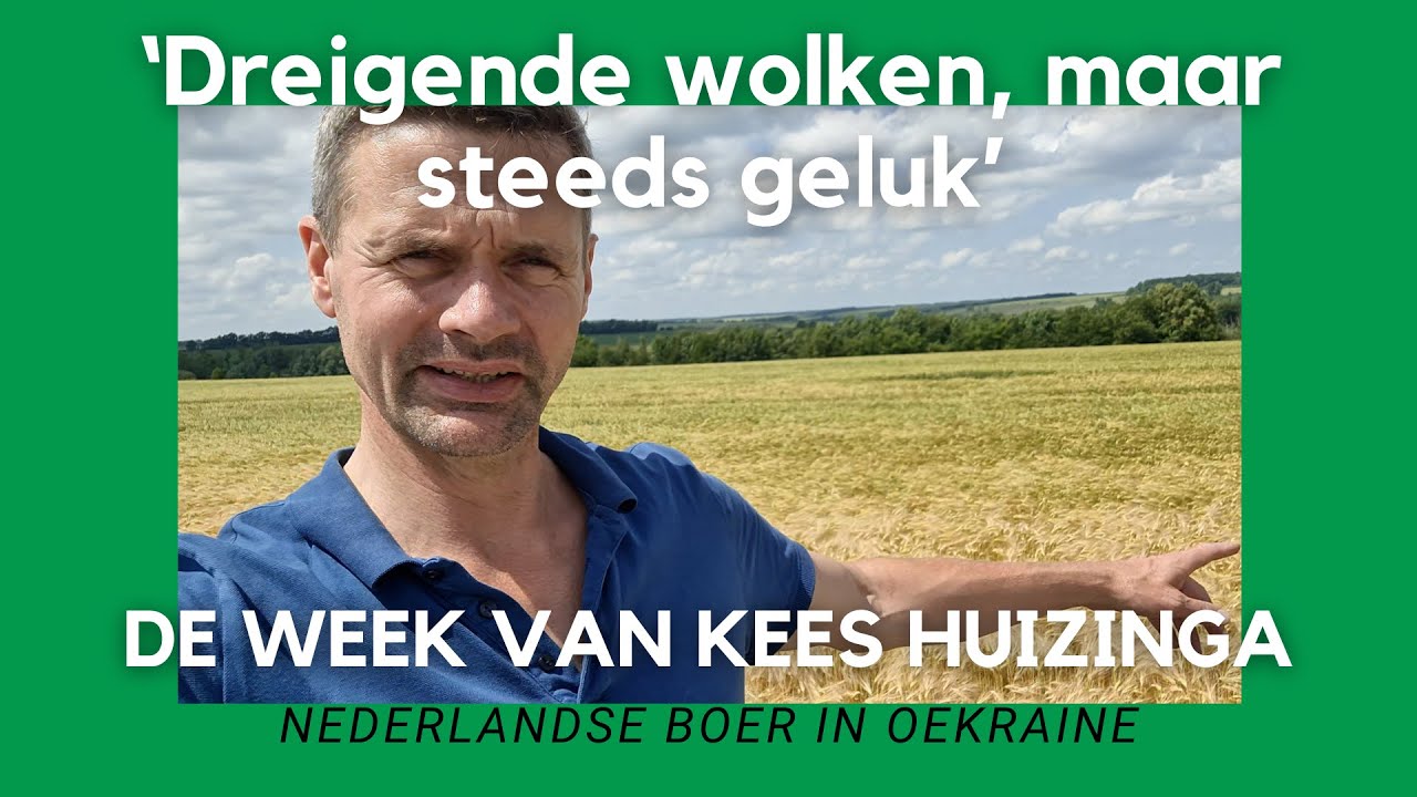 Oekraïne-vlogger Kees Huizinga: ‘Dreigende wolken, maar steeds geluk ...