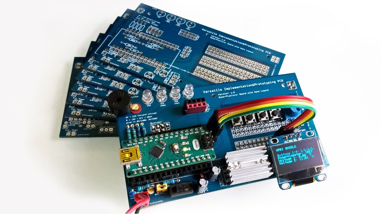 Arduino Nano Shield Schematic