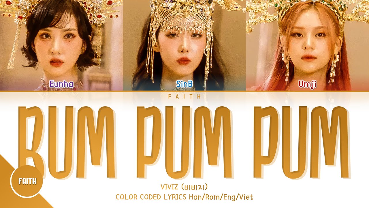 VIVIZ (비비지) - Rum Pum Pum (Color Coded Lyrics) - YouTube