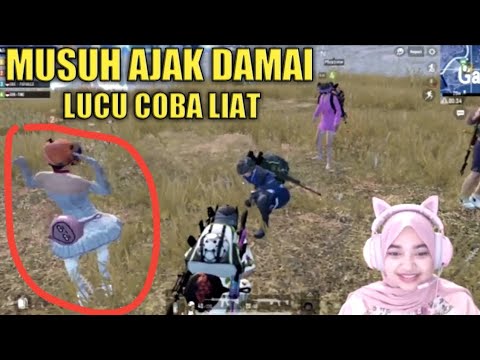 MUSUH NYA AJAK DAMAI LUCU !!! GOYANG BARENG CITRA CANTIKA - PUBG MOBILE INDONESIA - YouTube