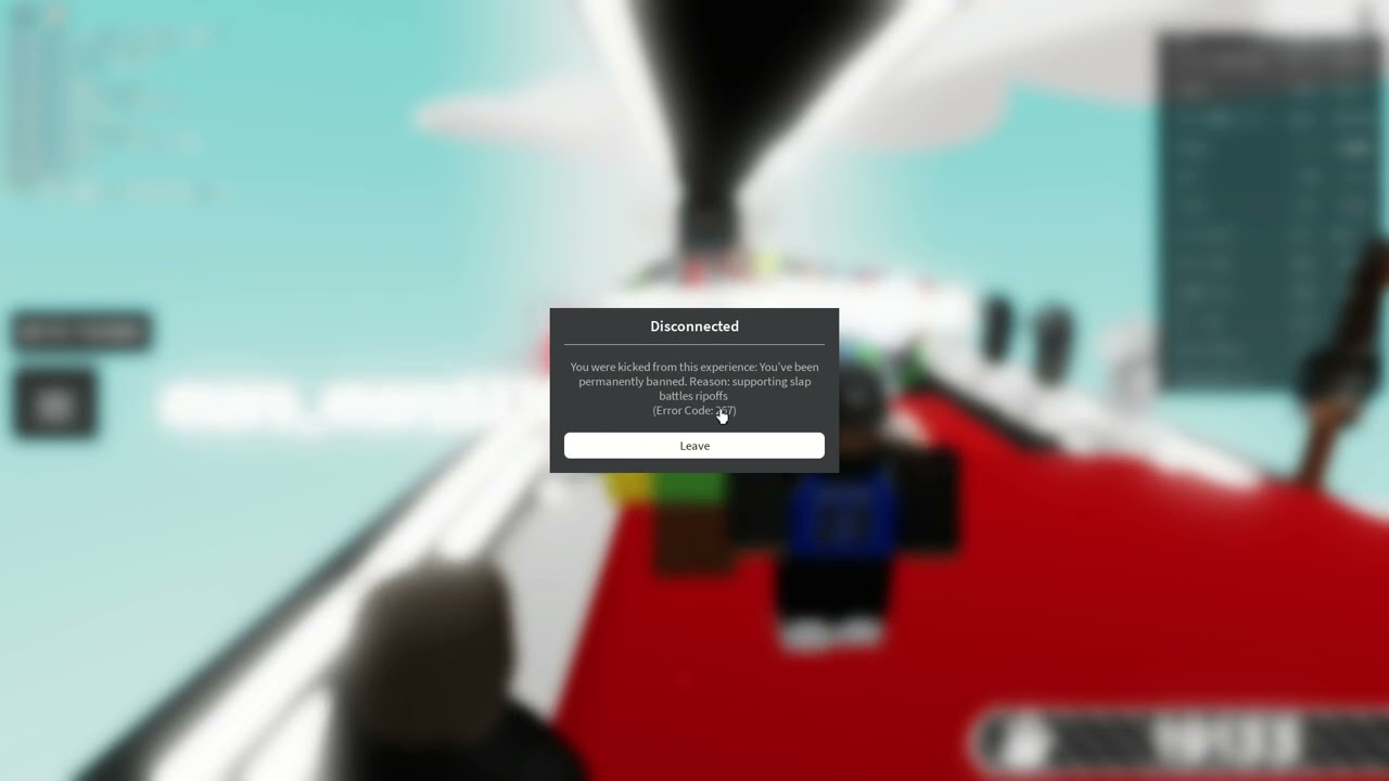 I got banned from slap battles - YouTube