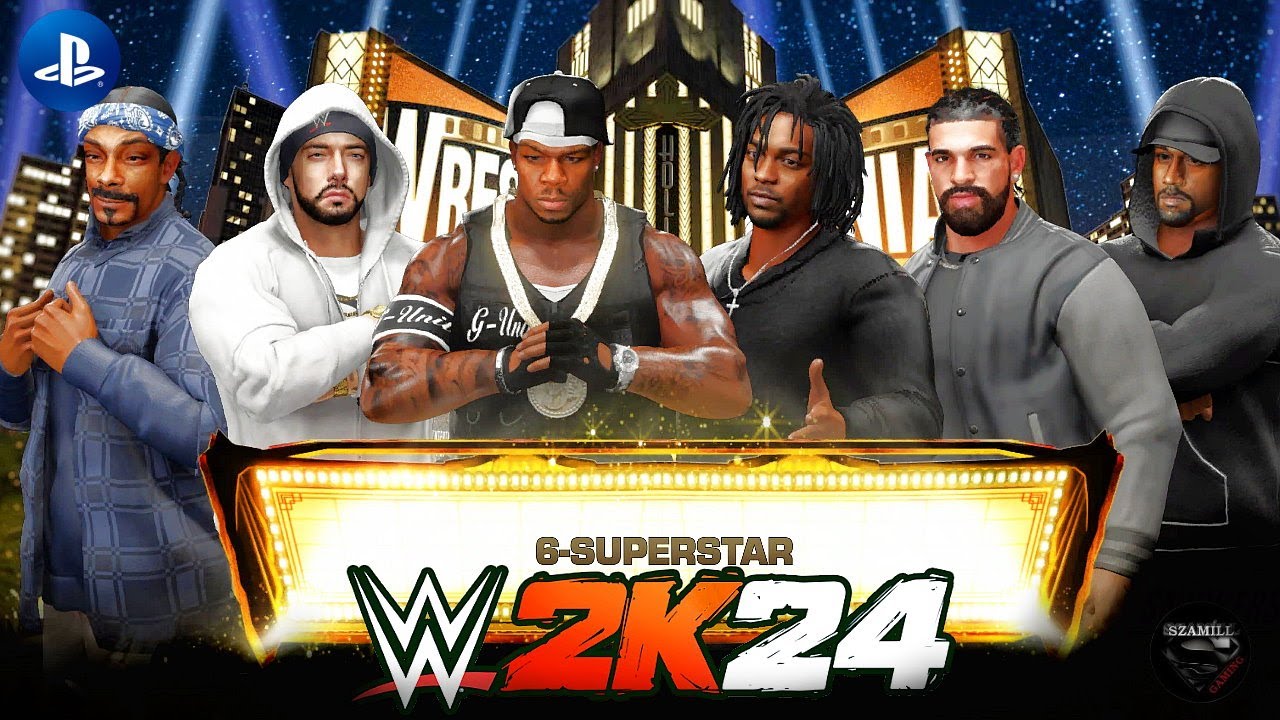 RAPPERS TAKE OVER WWE RAW | PS5 PRO - YouTube