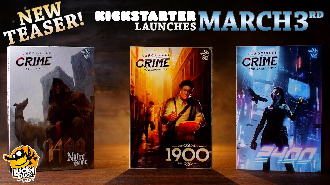Chronicles of Crime - The Millennium Series Kickstarter Teaser! - YouTube