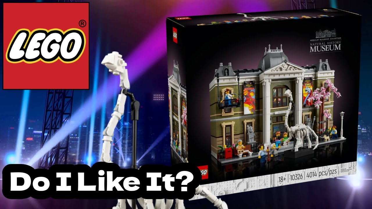 Lego Modular Building, 10326 Natural History Museum Revealed! - YouTube