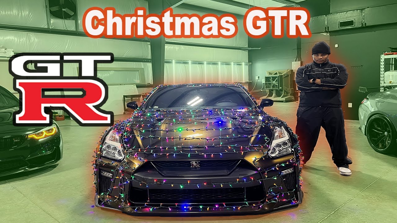 Custom Christmas Lights on GTR 🎅🏼 - YouTube
