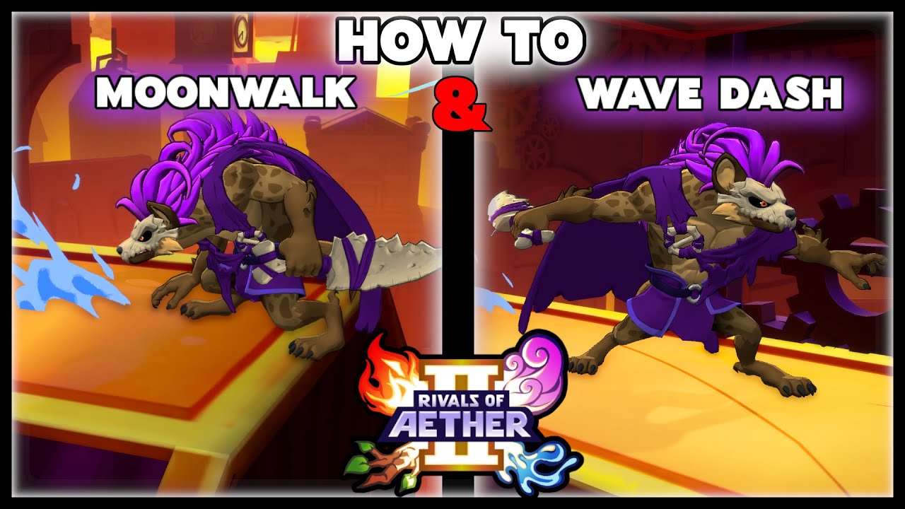 Beginners guide to WAVE DASHING & MOON WALKING | Rivals of Aether 2 ...