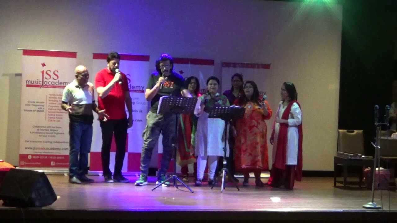 Rang Barse Ft Ramnath Iyer Ashok & Shamaita | JSS Music Academy | Stage ...