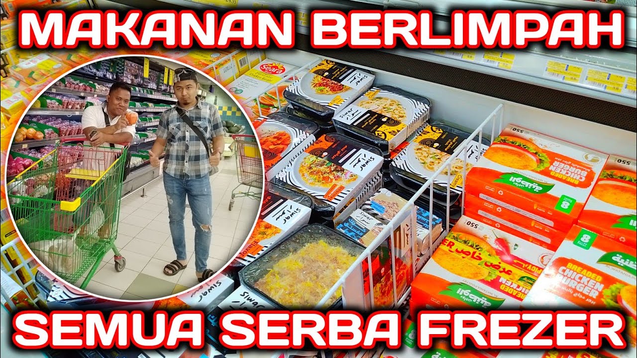 Bongkar Semua Isi Frezer Di Hypermarket Ternama Ambyar Guys!!! - YouTube
