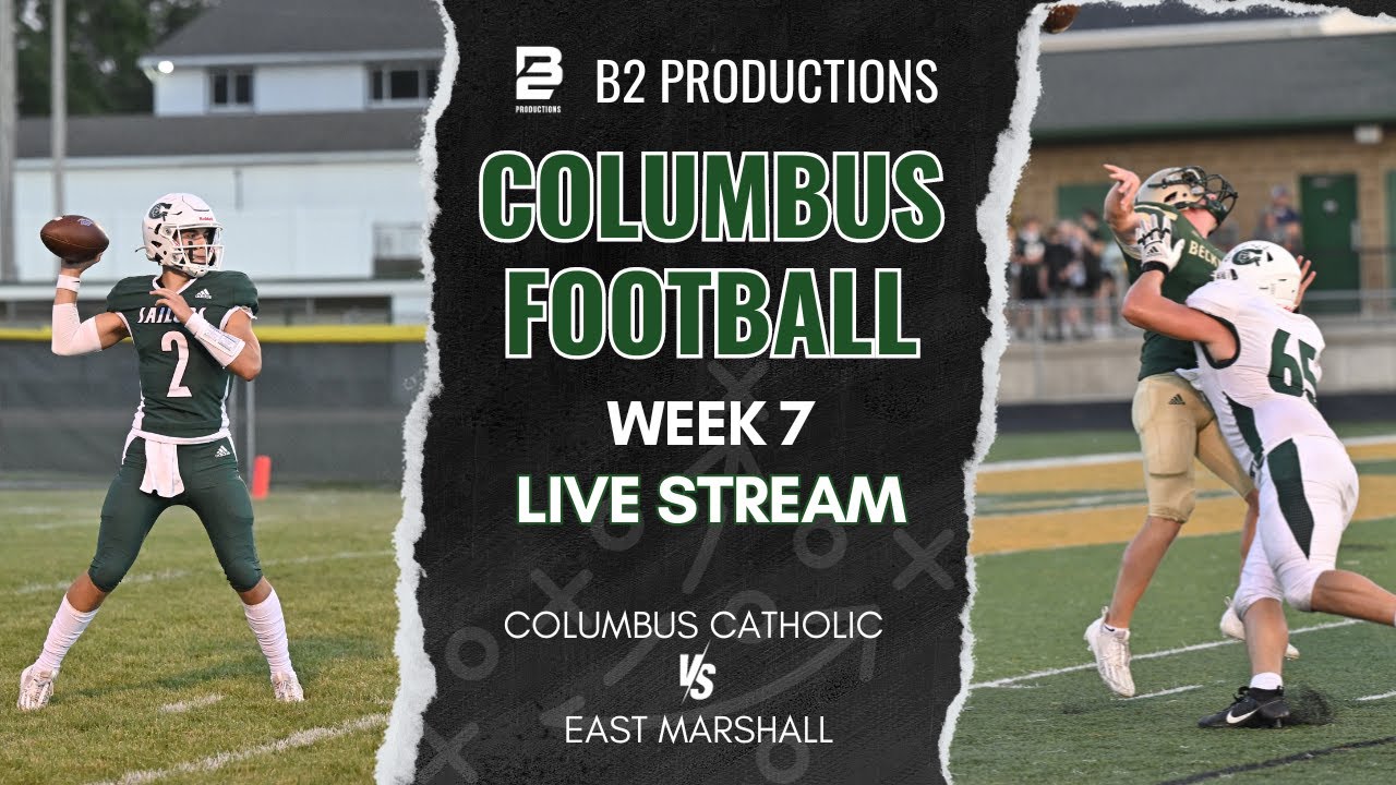 Columbus Football 2023 vs East Marshall Live Stream - YouTube