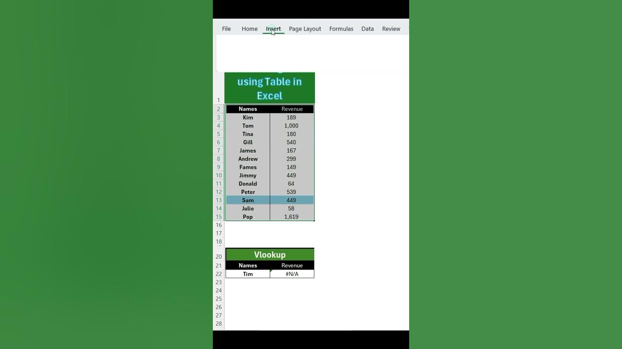 Advantages of Tables in Excel Explained quickly #excel #exceltips #exceltricks #exceltutorial ...