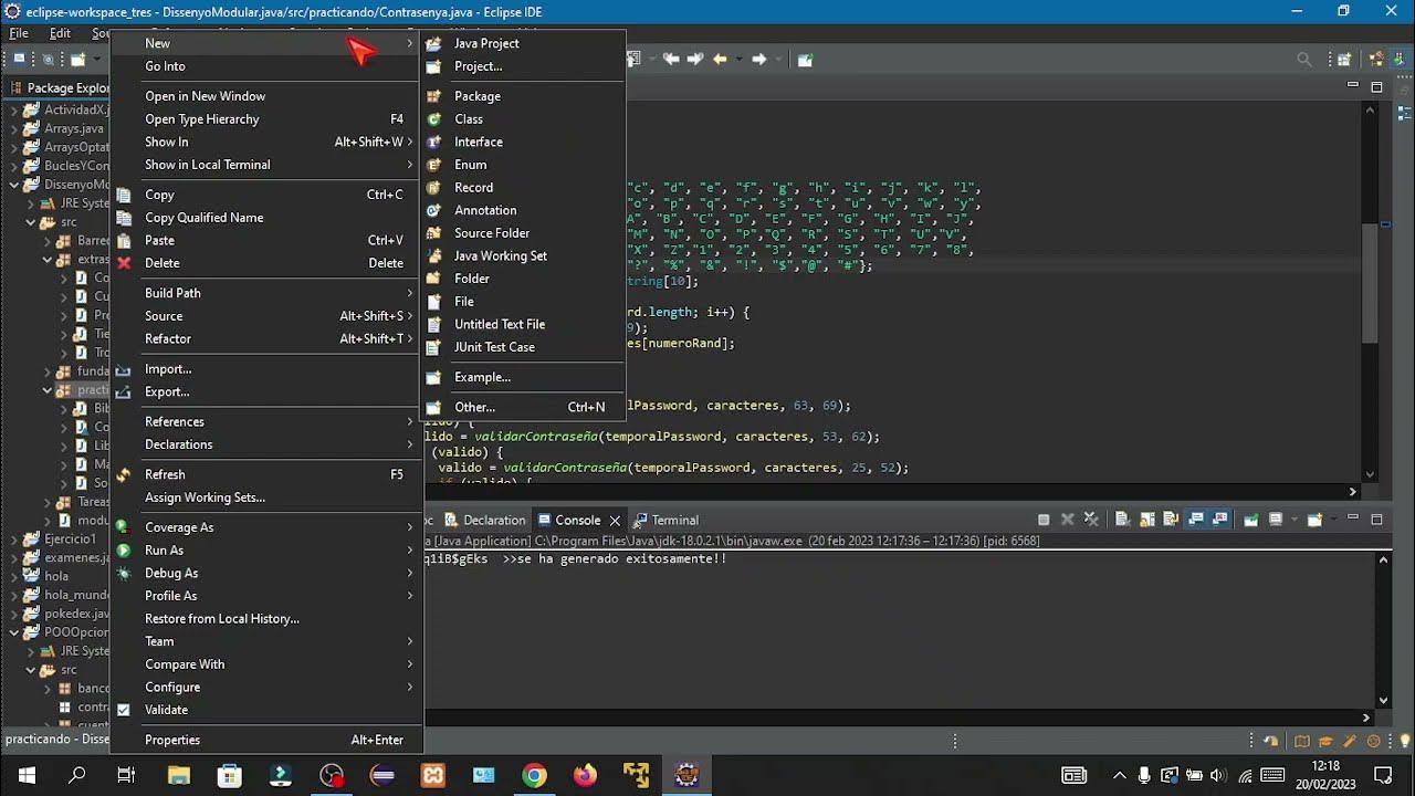 ¡JAVA!CÓMO generar CONTRASEÑAS ¡FÁCIL! - YouTube