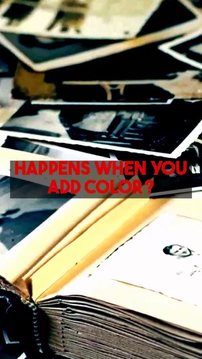 Bringing History Alive The Reality of Colorizing Old Photos - YouTube