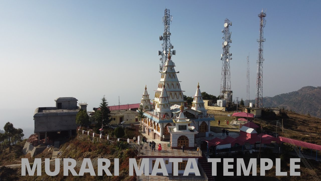 MURARI MATA TEMPLE -DRONE SHOTS, GOPRO 9 FOOTAGE-SUNDERNAGAR MANDI ...
