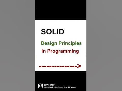 Solid Design Principles In Software Engineering #DesignPrinciples #SolidPattern # ...