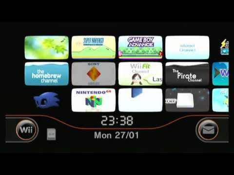My Custom Wii with WiiFLow - YouTube