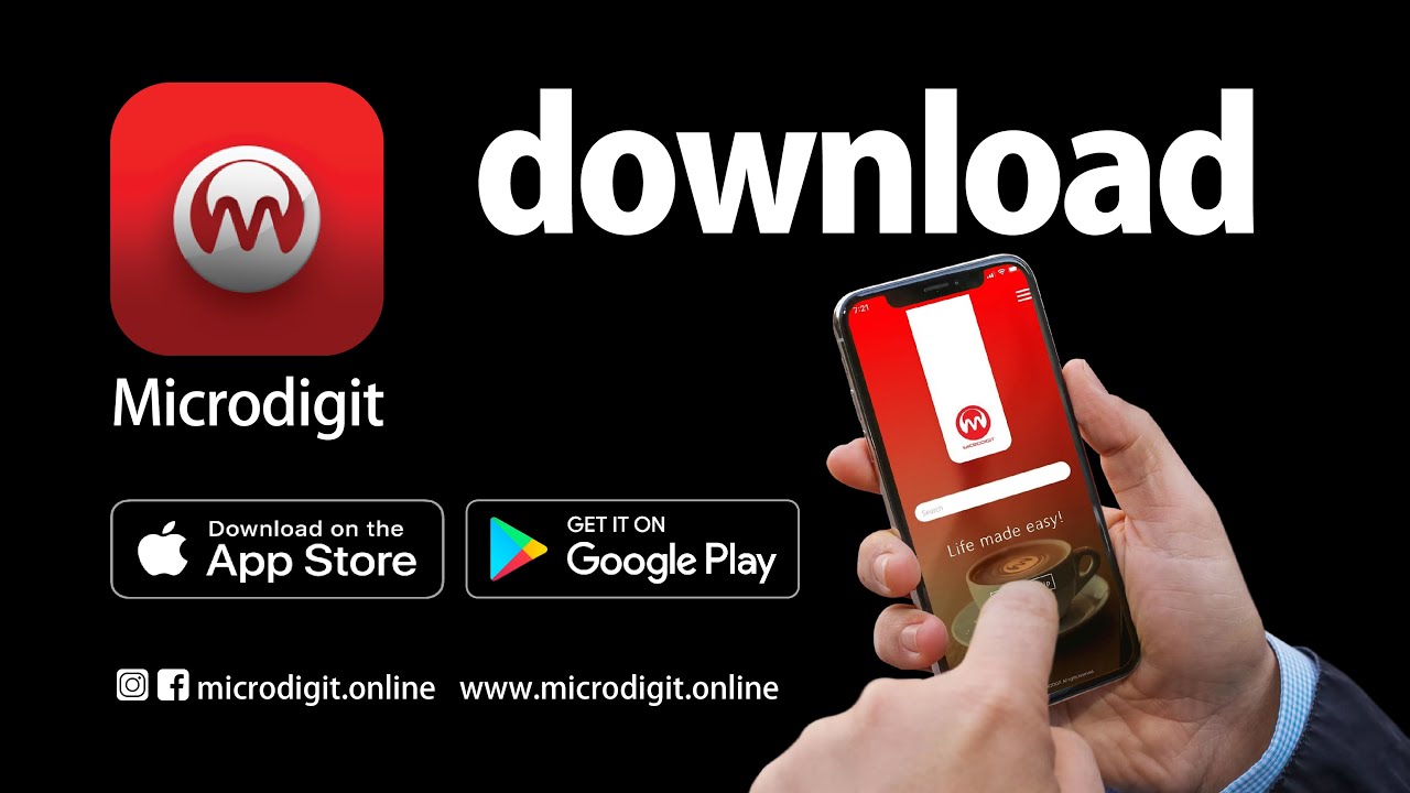 MICRODIGIT: Download Mobile App. - YouTube