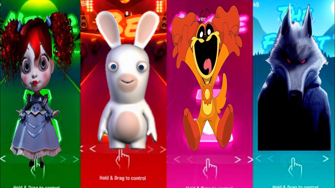 poppy_playtime_animation🆚Rabbids_Invasion🆚Smiling_Critters_Animation🆚 ...