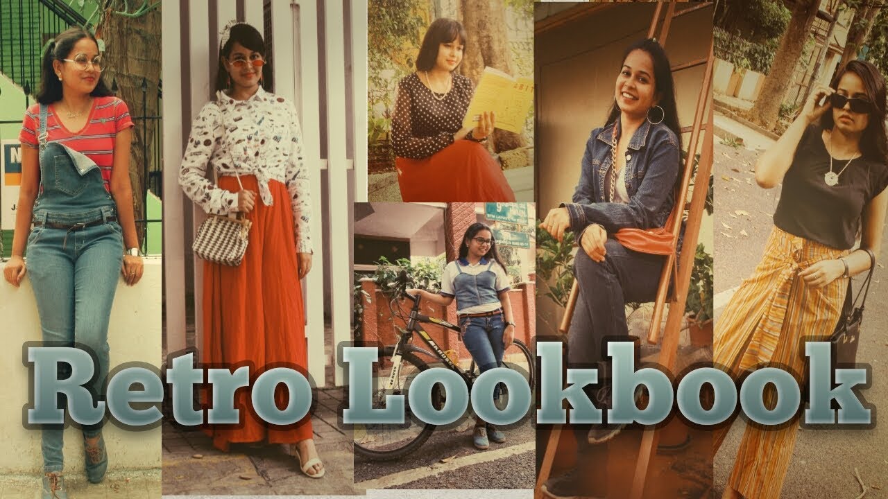 Retro Lookbook || Rewind Retro Style || VineelaJagan || - YouTube