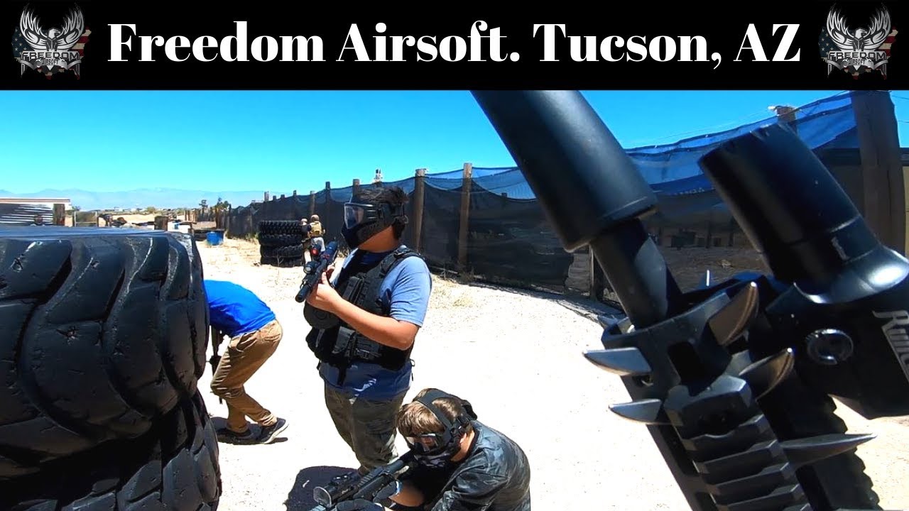 Freedom Airsoft: One Guy Carrying Both Teams 5/25/2019 - YouTube