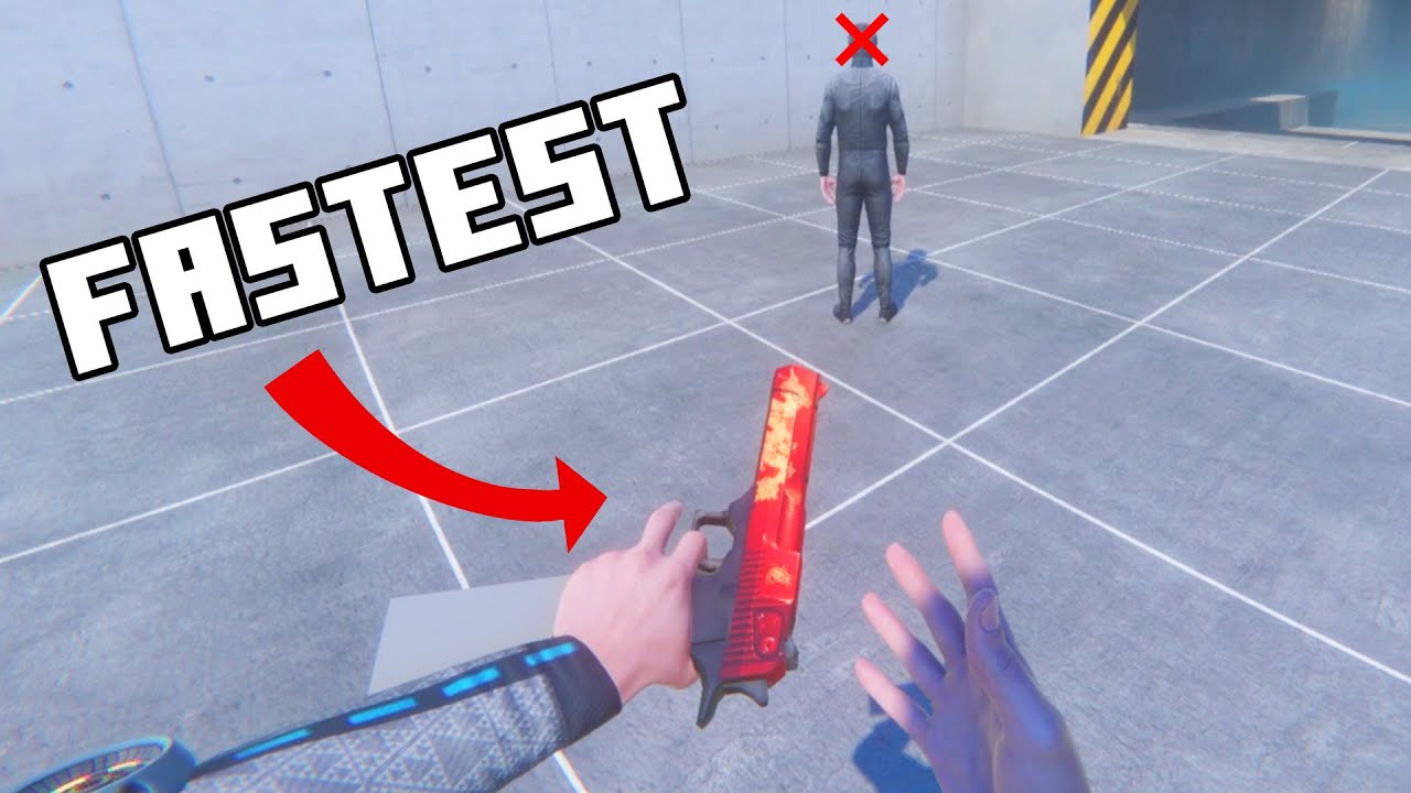 FASTEST Gun VS NPC - YouTube