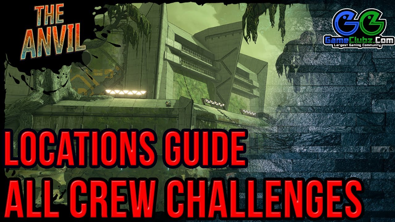 Borderlands 3 The Anvil Crew Challenges Locations | Video Game Guide ...