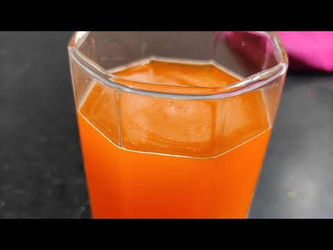 Orange sharbat in 2 minutes video