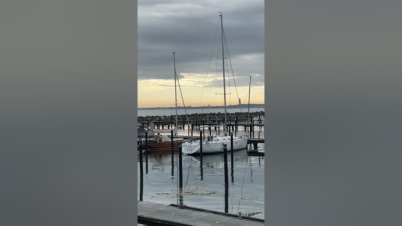 Schwere Schäden nach Ostsee-Sturmflut 2023 im Olympiahafen Kiel-Schilksee - YouTube