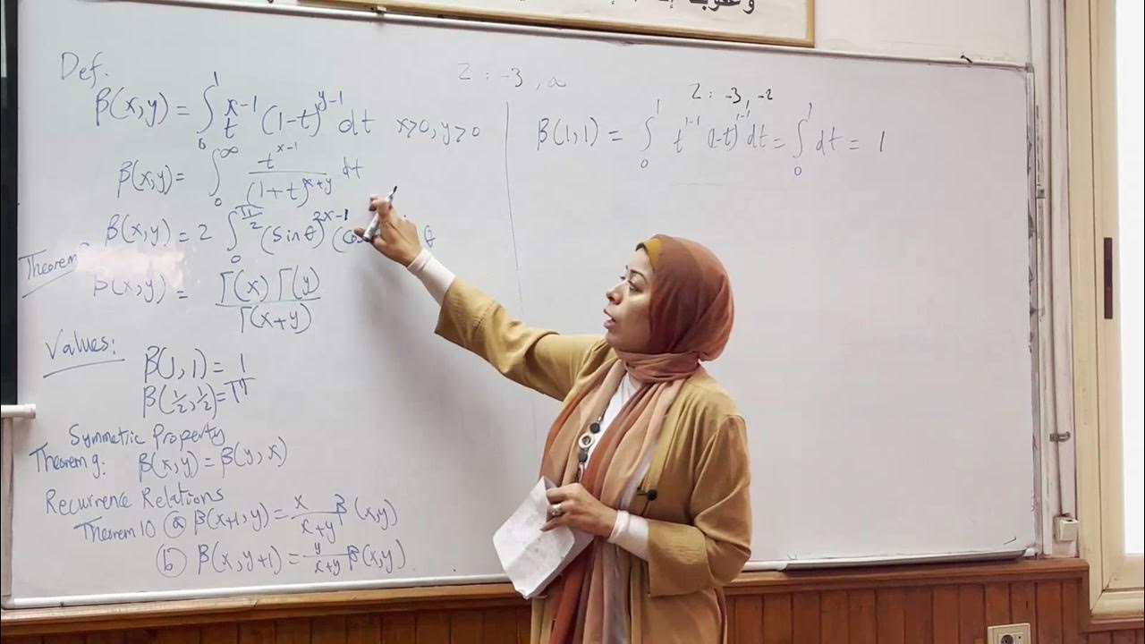Math_Lecture 8__The Beta Function - YouTube