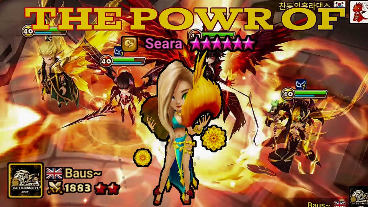 THE POWER OF SEARA IN RTA - SUMMONERS WAR - YouTube