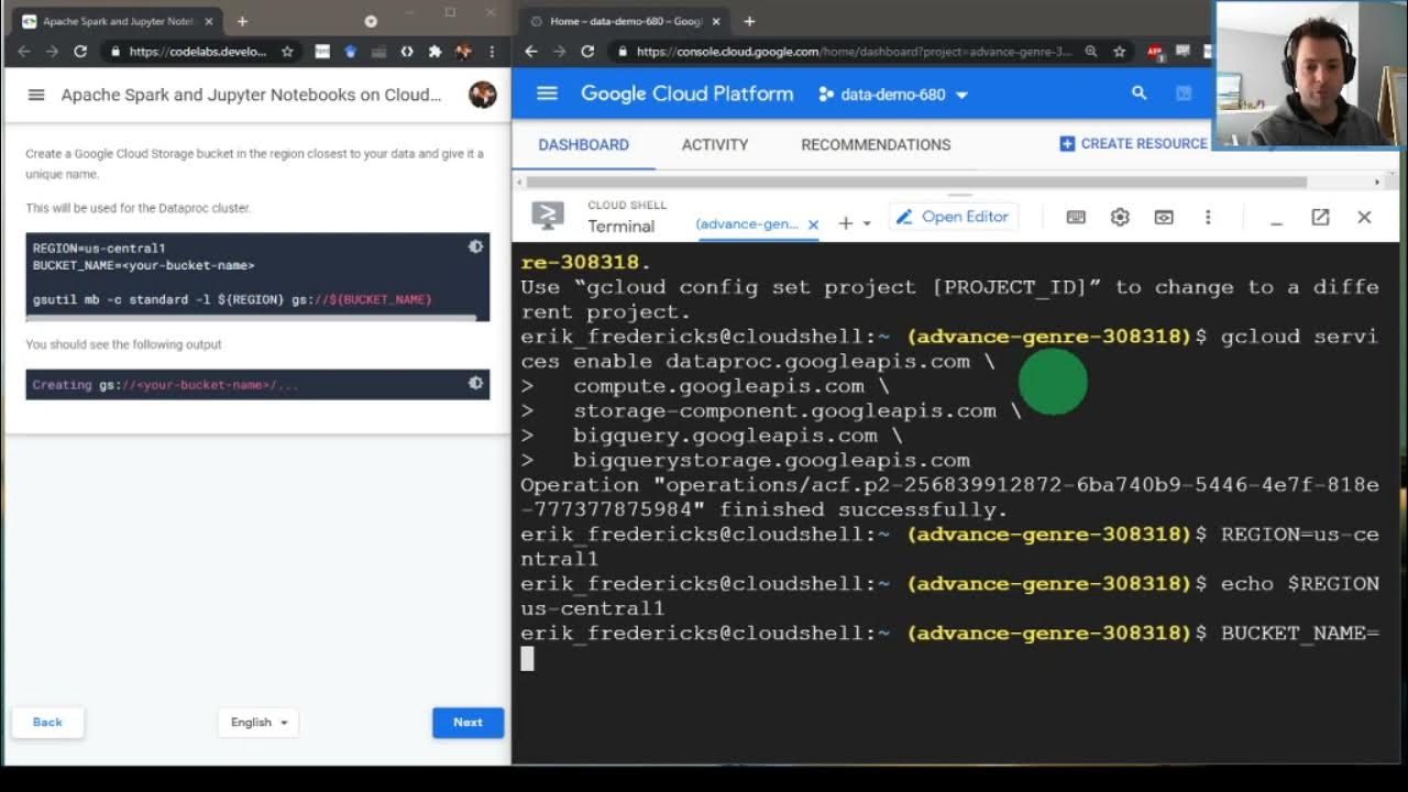 CIS655 - Cloud Applications Development - DataProc/Spark Demo (1/2) - YouTube