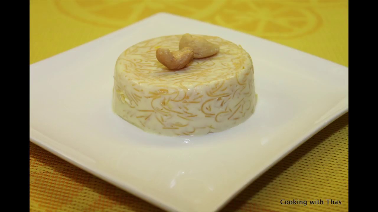 Vermicelli Pudding- Easy Kerala Pudding- Delicious Vermicelli Dessert ...