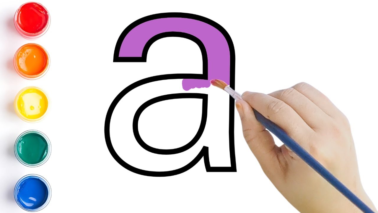 ABC Song | Learn ABCD Small Caps with color fun for Kids #abcd - YouTube