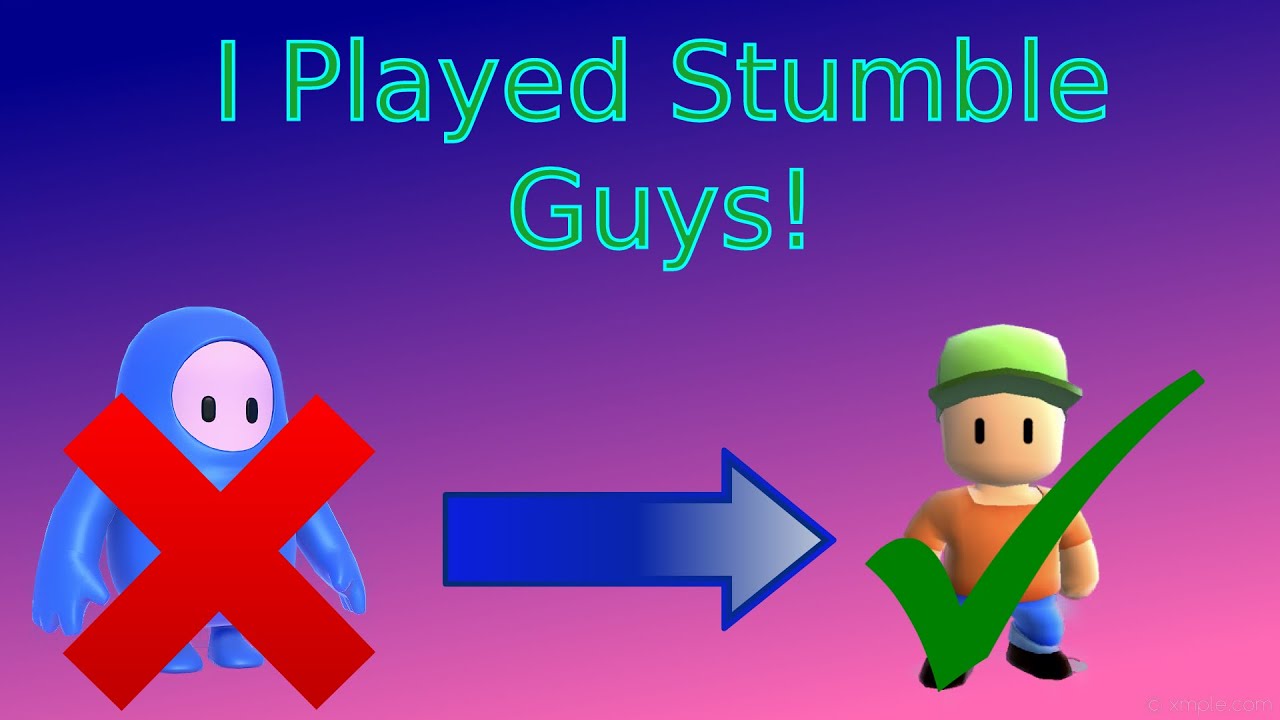 I Tried A Fall Guys Knock-Off! - YouTube