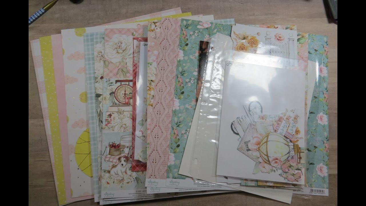 Preparing & Making Page kits for 30 Days of Sketches with Christy's ...