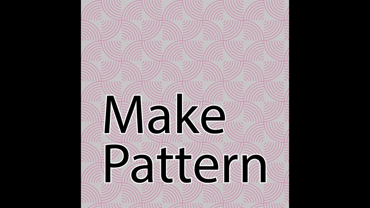 Make Pattern / Adobe Illustrator Tutorial - YouTube